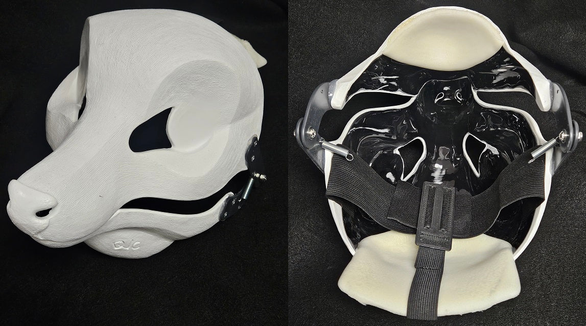 Cut and Hinged Doe Resin Mask Blank – DreamVision Creations