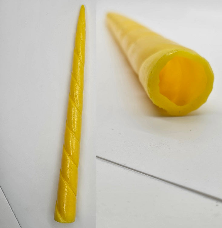 Plastic Semi-Transparent Hollow 12 Inch Unicorn Horn – DreamVision ...