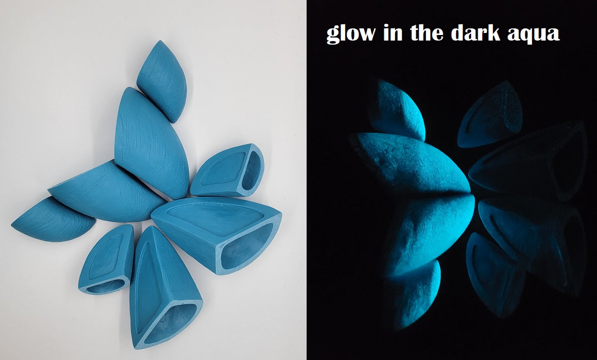 Glow in the Dark Opaque 8 Set Round XL Cloppers – DreamVision Creations