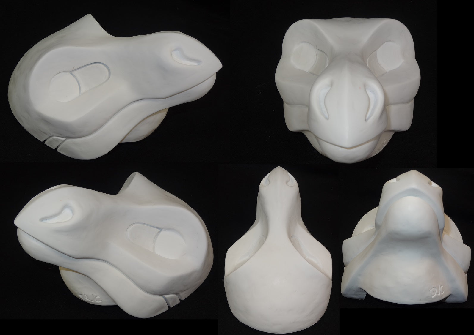 Uncut Point Nose Dragon Resin Mask Blank – DreamVision Creations