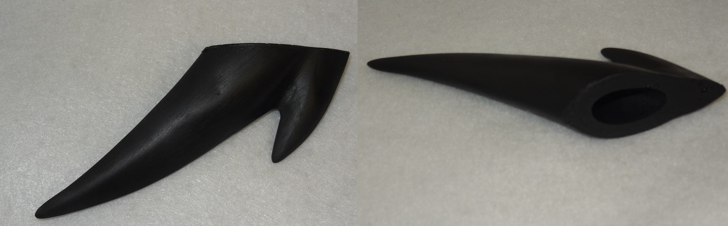 Plastic Opaque 2 Point Horn *Sold Per Horn* – DreamVision Creations