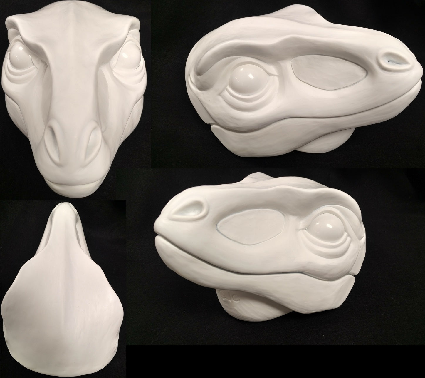 Uncut JW Velociraptor Resin Mask Blank – DreamVision Creations
